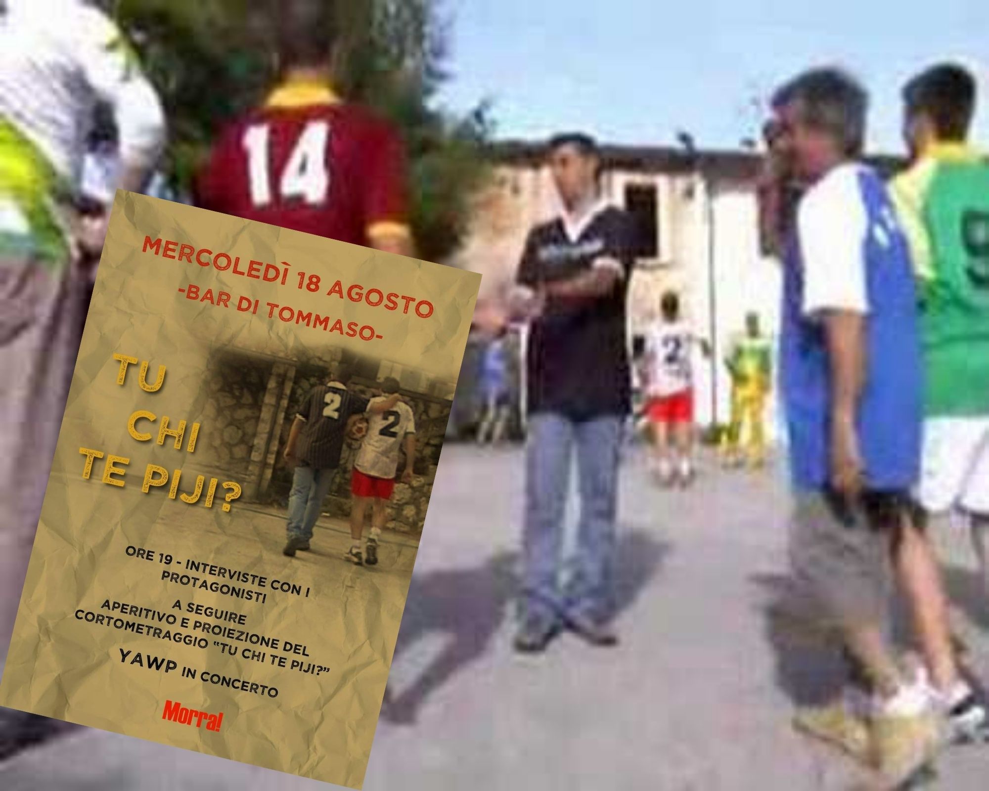 INTERVISTE E CONCERTO A SCOPPITO NEL RICORDO DI "TU CHI TE PIJI ...