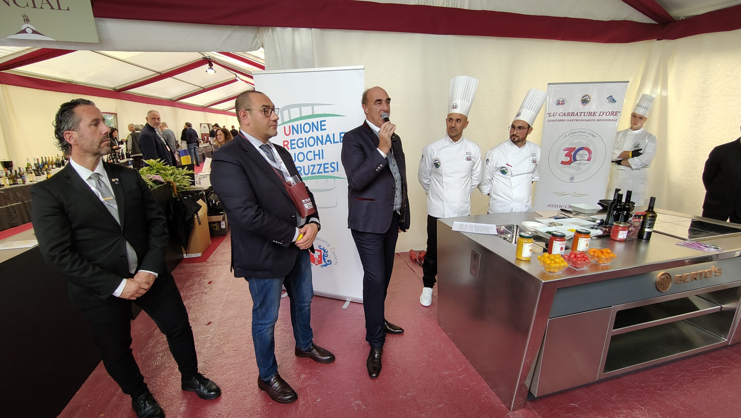 MERANO WINE FESTIVAL: NELLO SHOW COOKING DELLO CHEF ANGELO D'ALESIO IL ...