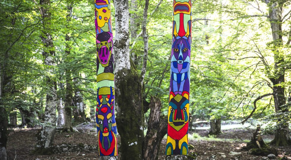 Arteparco, Totemi di Accademia di Aracne è la sesta opera del progetto ...